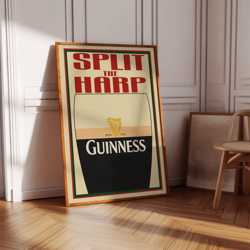 Guinness Pint - Retro Style (Variations available) – Danny Issues Store